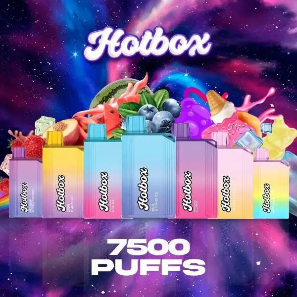 Hot Box 7,500 Puffs