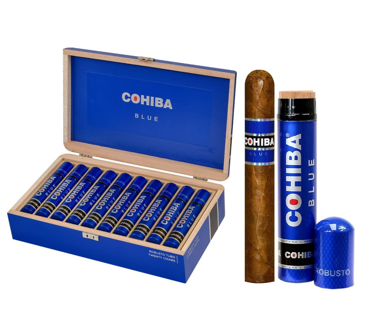 Cigar | Cohiba | Robusto | Glass Tube
