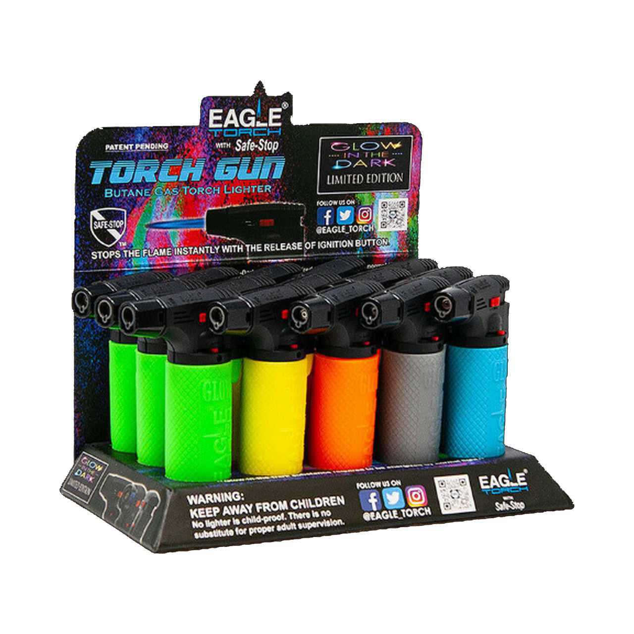 Torch Eagle Glow In The Dark | PT101gd