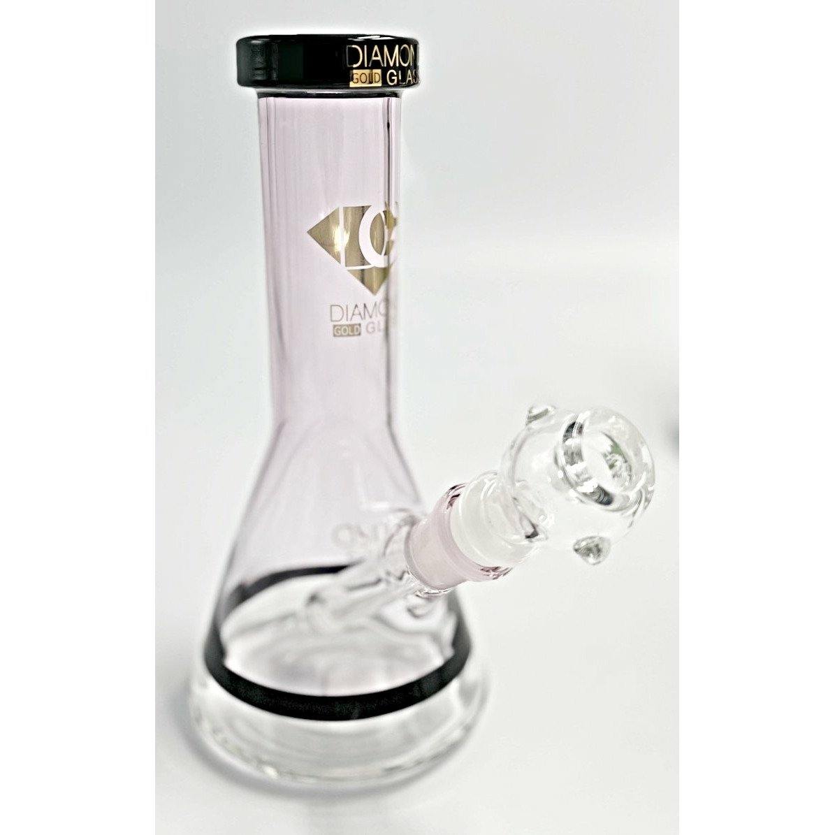 Waterpipe | Diamond Glass | DGR1019P | Pink